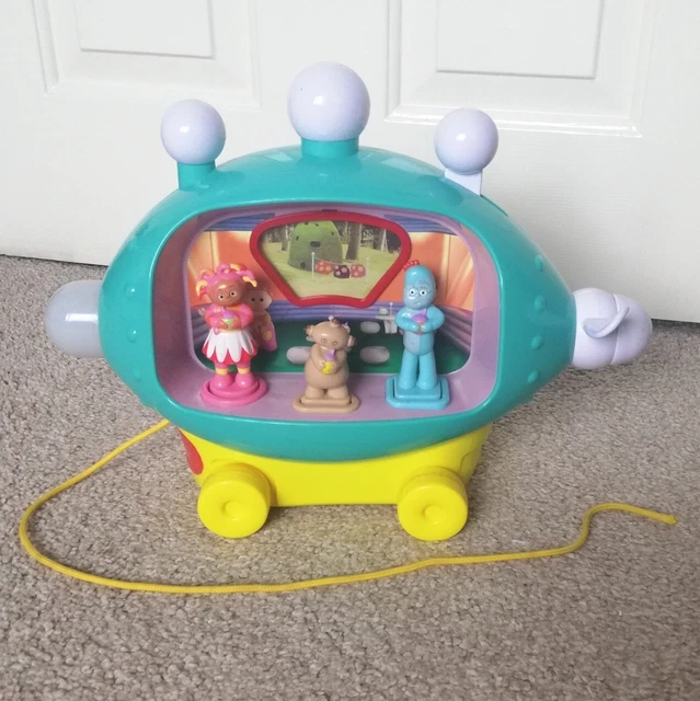 CBEEBIES THE NIGHT Garden Pull Along Pinky Ponk Light Sound & Figures ...