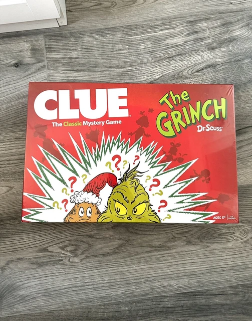 THE GRINCH DR Seuss Clue The Mystery Game - New £63.12 - PicClick UK