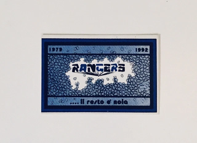 TESSERA ULTRAS “RANGERS Pisa 1991/92” Curva Nord Ultras Pisa Card EUR 5 ...