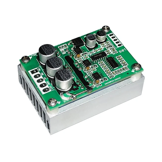 500W 15A DC12-36V Brushless Hall Motor Driver Board Motor Foward ...