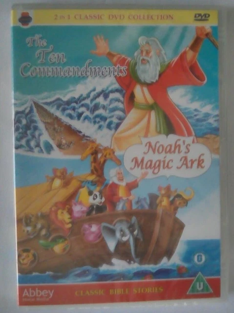 THE TEN COMMANDMENTS and Noah's Magic Ark: Brand New & Sealed 2005 DVD ...
