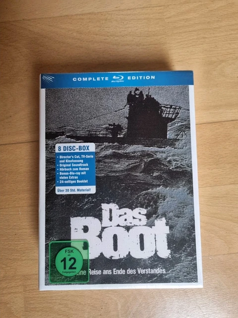 DAS BOOT - Complete Edition - 8 Disc Box - Blu-ray EUR 44,00 - PicClick DE