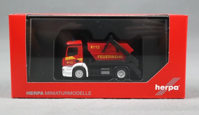 HERPA 098250 H0,1:87 Mercedes-Benz Actros S Absetzkipper AK12 ...
