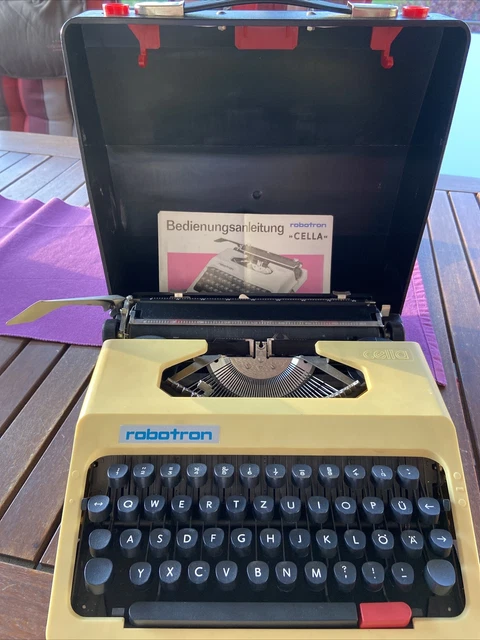 🔥ALTE SCHREIBMASCHINE ROBOTRON Cella DDR EUR 20,00 - PicClick DE