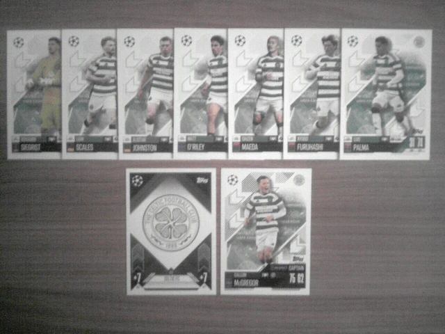 TOPPS MATCH ATTAX CHAMPIONS LEAGUE 2024/2025: 9x CELTIC FC GLASGOW ...