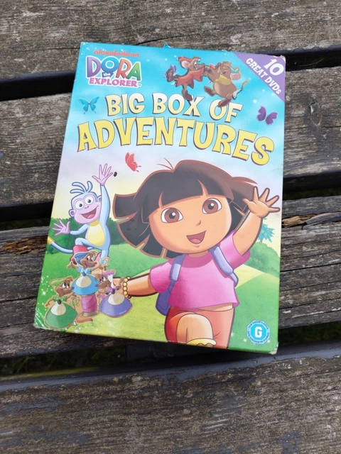 DORA THE EXPLORER Big Box of Adventures 10 DVD Boxset - Complete check ...