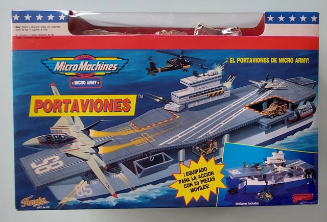 MICRO MACHINES. ARMY. Sea Hawk (#Aircraft) Carrier. Galoob. 1993. New ...