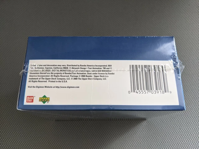 BANDAI DIGIMON DIGITAL Monsters Collectible Stickers Box - Series 1 ...