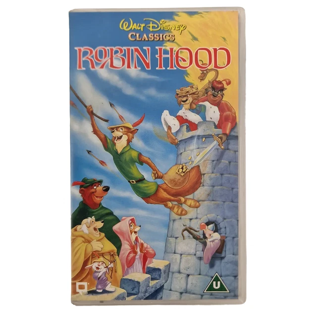 VINTAGE DISNEY ROBIN Hood Vhs Cassette Movie £9.13 - PicClick UK