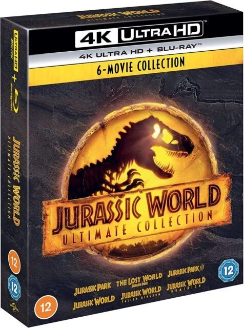 JURASSIC WORLD ULTIMATE Collection - 4K Ultra HD Boxset £35.99 ...
