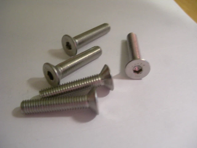 M3 M4 M5 M6 M8 Countersunk(CSK) Head Socket Screws(BOLTS) A2 Stainless ...