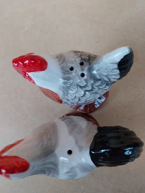 LESSER & PAVEY Limited Rooster Salt And Pepper Pots $8.03 - PicClick AU