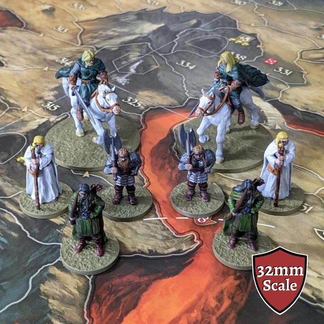 LEGENDS OF ANDOR 3 32mm Board Game Character Inspired Unofficial ...