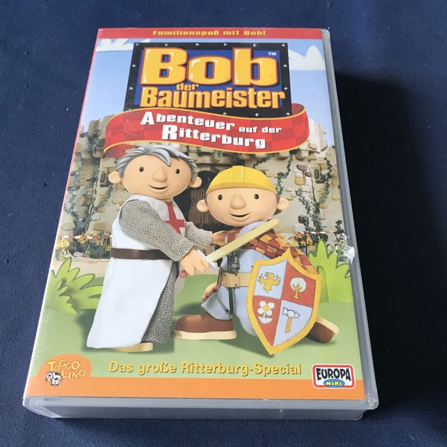 BOB DER BAUMEISTER Abenteuer auf der Ritterburg - VHS Kassette Zustand ...