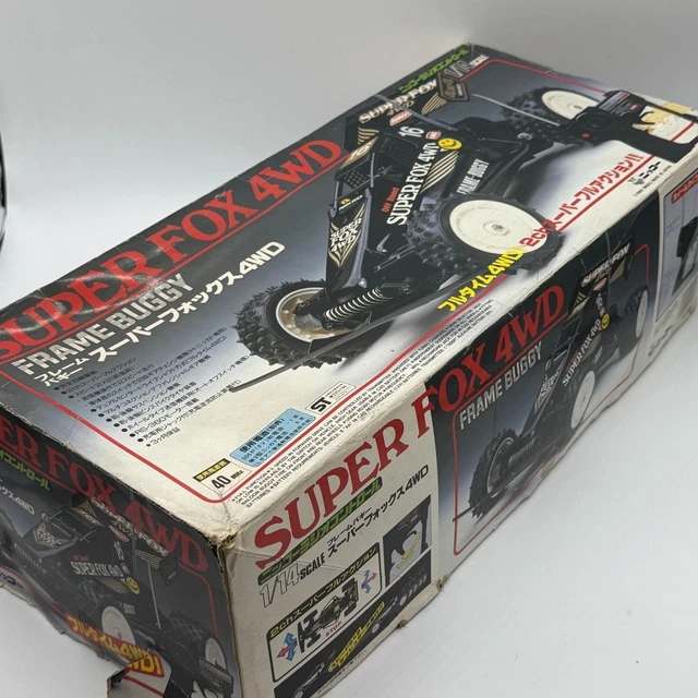 NIKKO RC SUPER Fox 1/14 4WD Buggy Used Radio Control Model Kit £117.20 ...