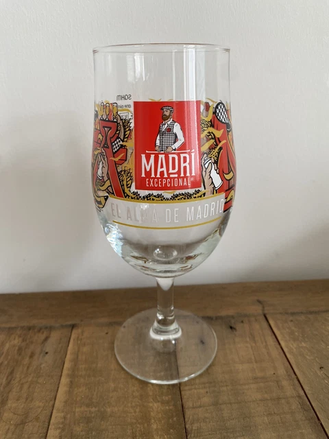 MADRI LIMITED EDITION Street Art Pint Glass, 2024 Edition Spanish Lager ...