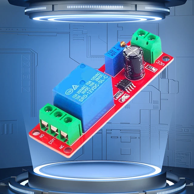 BESTEP NE555 DELAY Module Monostable Switch Time Delay Module Onboard ...