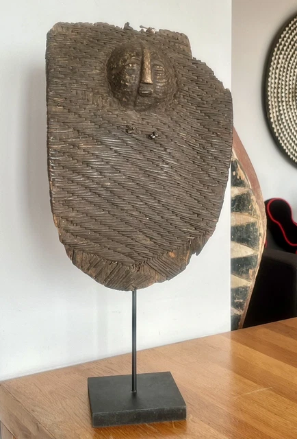 TRÈS ANCIEN BOUCLIER Ngabo Luba ***** Congo - Art Tribal / Arts ...