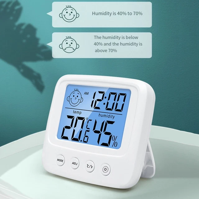 THERMOMÈTRE NUMÉRIQUE LCD Hygromètre pour Surveillance et Analyse Météo EUR 14,22 - PicClick FR