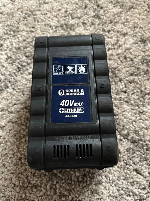 Spear And Jackson 40v Lithium Battery | atelier-yuwa.ciao.jp