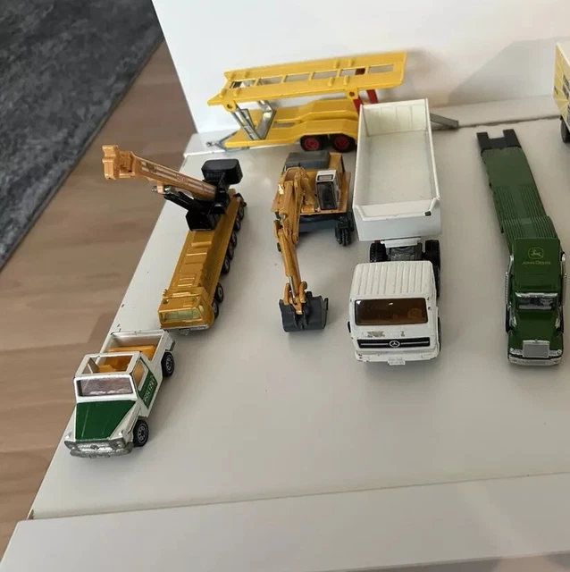 SIKU KONVOLUT SAMMLUNG Unimog White LKW Mercedes Verdeck Anhänger EUR ...