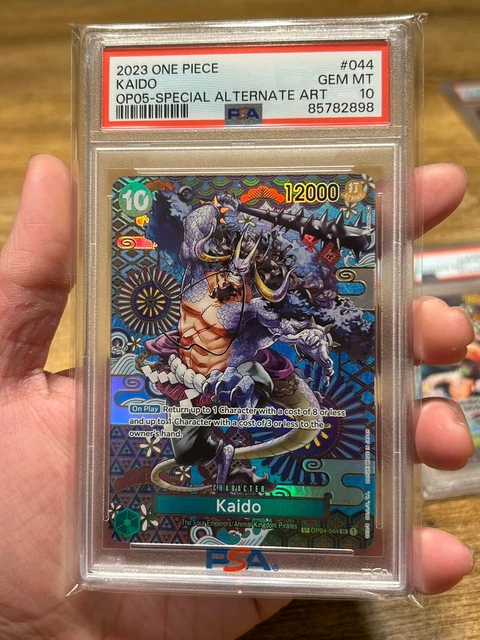 ONE PIECE TCG OP05 SP Art Nami Kaido Lucci Enel Uta Yamato sequential ...