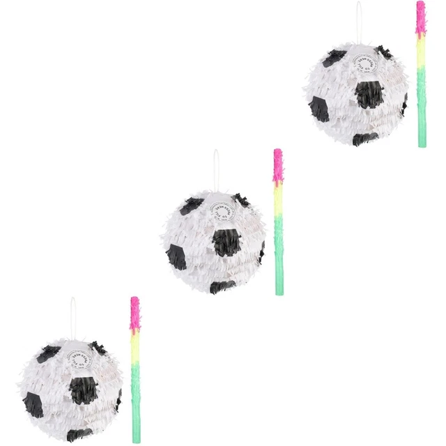 3 PCS FOOT Pinata Pied De Piñata Sur Le Thème Du Sport Bébé EUR 58,69 ...