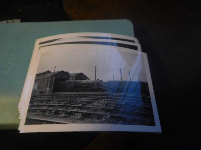 SMALL PHOTOGRAPH RAILWAY 1959 LMS Standard Class 5 @ Stirling, Scotland ...