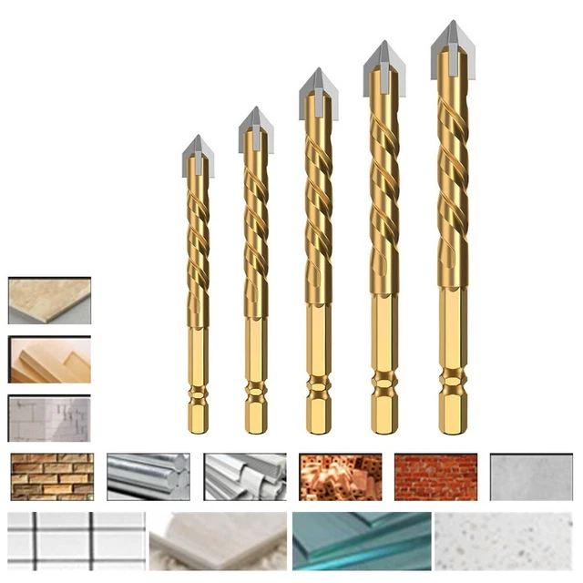 LOT DE 2 perceuses avanc es en carbure pour bricolage et projets professionnels EUR 7,04 ...