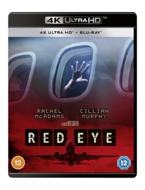 RED EYE (RACHEL McAdams Cillian Murphy) New 4K Ultra HD Region B Blu ...