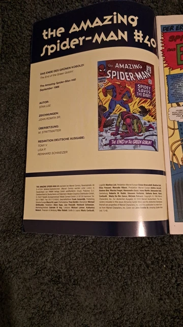 THE AMAZING SPIDER-MAN #40 ☆ Panini Marvel-Comics 2000 EUR 4,90 ...