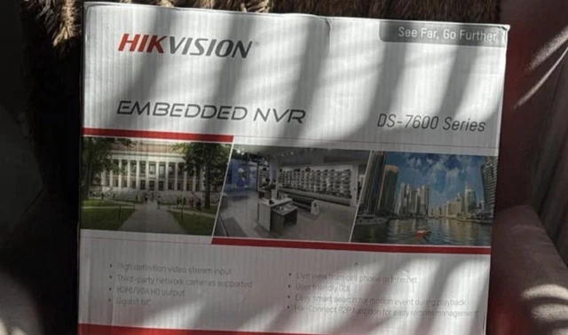 HIKVISION DS-7600 SERIES 8-Channel NVR HDMI/VGA/USB/LAN £198.30 ...