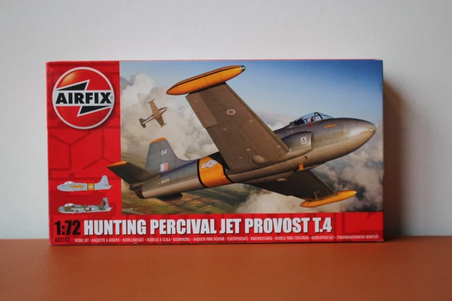 AIRFIX A02107 HUNTING Percival Jet Provost T.4 1:72 Plastic Model Kit ...