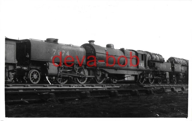 RAILWAY PHOTO LMS Beyer Garratt 7974 2-6-6-2T Loco £1.35 - PicClick UK
