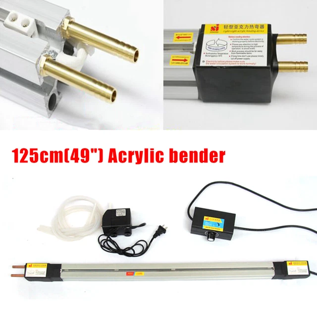 1250MM MANUAL ACRYLIC Light Box Plastic PVC Bending Machine Heater ...