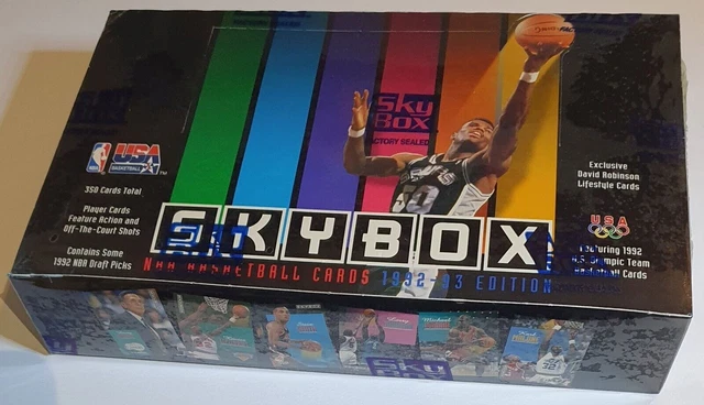 1992-93 SKYBOX NBA Basketball Series 1 Box - Factory Sealed $335.00 ...