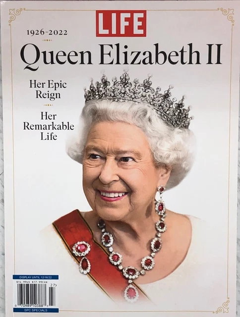 LIFE MAGAZINE * SPC 2022 QUEEN ELIZABETH II 1926 - 2022 time royal ...
