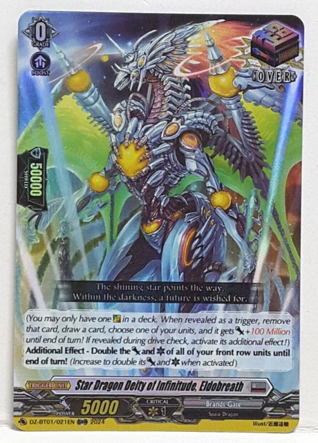 CARDFIGHT VANGUARD STAR Dragon Deity of Infinitude, Eldobreath DZ-BT01/021EN ORR EUR 10,92 ...