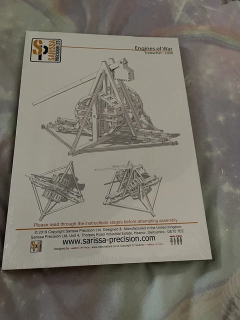 SARISSA PRECISION TRENUCHET MDF 28mm scale £14.00 - PicClick UK