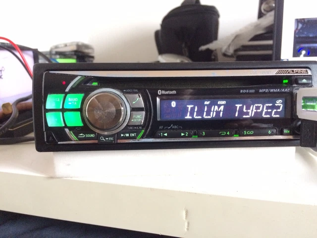 AUTORADIO ALPINE CDE-126BT Bluetooth/ CD/USB/AUX/Tuner-RDS EON EUR 66,00 - PicClick IT