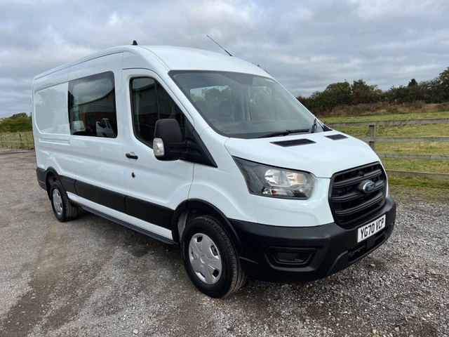 2020 70 FORD Transit 2.0 Tdci Crew Cab 350 Lwb L3 H2 Medium Roof Mk8 ...