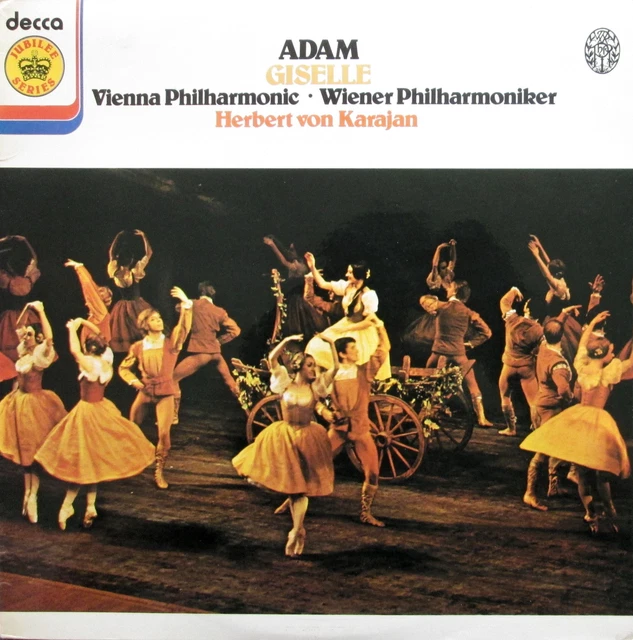 ADAM GISELLE KARAJAN Vienna Philharmonic Decca Jubliee JB 14 NM/EX £9. ...