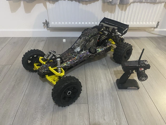 KINGMOTOR BAJA 5B 29cc Dynamite Engine 1/5 Scale Petrol Rc Car Buggy £ ...