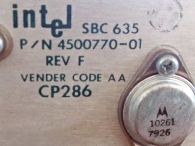 VERY RARE VINTAGE 70s original Intel multibus system power supply ...