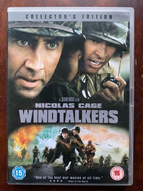 WINDTALKERS DVD 2002 Nicolas Cage World War II WW2 Film EUR 5,85 ...