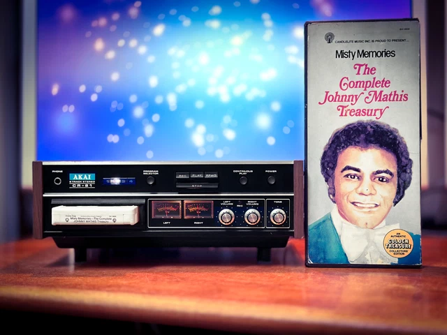 AKAI CR-81 🌈RARE🌈 8 Track Deck + Johnny Mathis Collection Bundle $1,999 ...