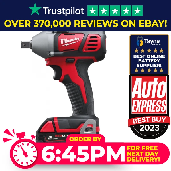 MILWAUKEE M18 1/2 Inch Impact Wrench Kit - M18Biw12-202C £285.95 ...