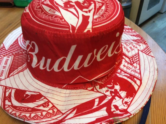 HAT FIFA 2022 Budweiser Bucket Hat FIFA World Cup 2022 Qatar │Red ...