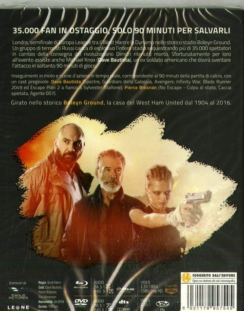 FINAL SCORE (BLU-RAY) Dave Bautista Pierce Brosnan Ray Stevenson £15.18 ...