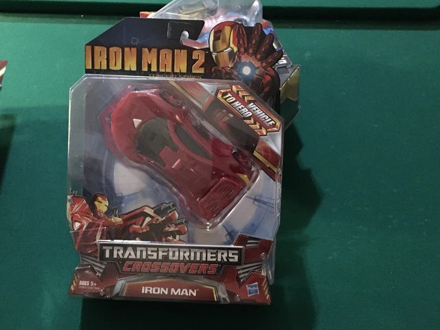 MARVEL TRANSFORMERS CROSSOVERS IRON MAN Race Car New MIB MOSC EUR 30,99 ...